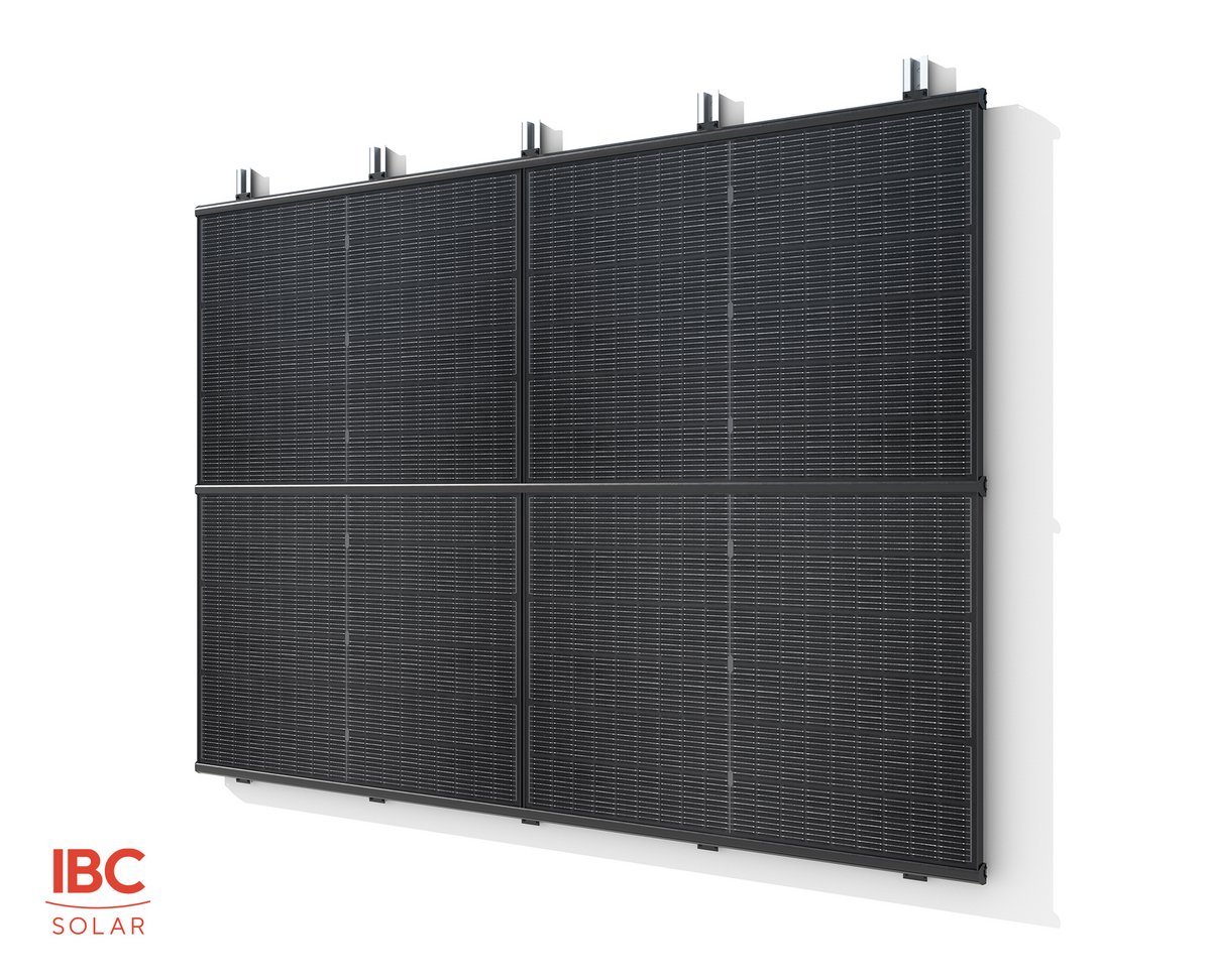 IBC WallFix - The new mounting system for industrial facades | IBC SOLAR